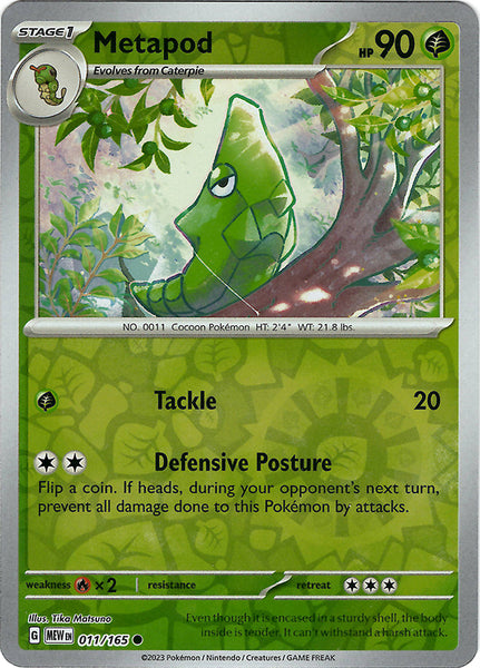 Metapod (Reverse Holo)