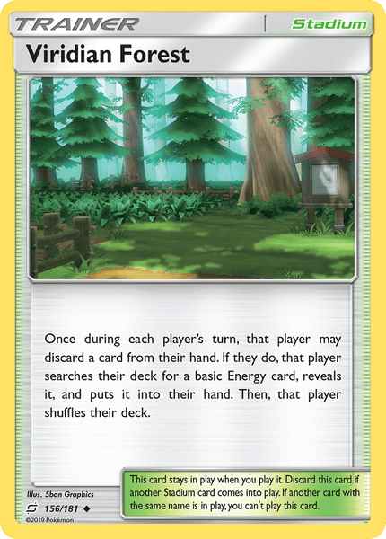 Pokemon TCG - Team Up - Viridian Forest