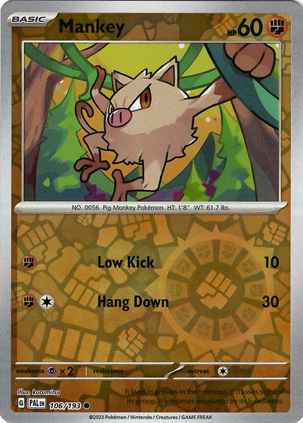 Mankey (Reverse Holo)