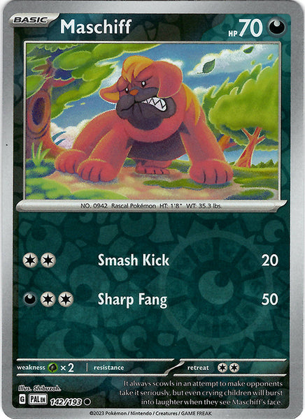 Maschiff (142) (Reverse Holo)