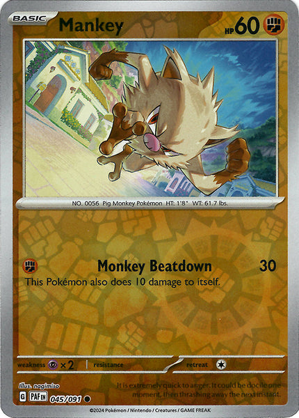Mankey (Reverse Holo)