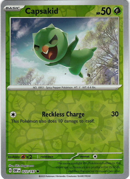 Capsakid (23) (Reverse Holo)