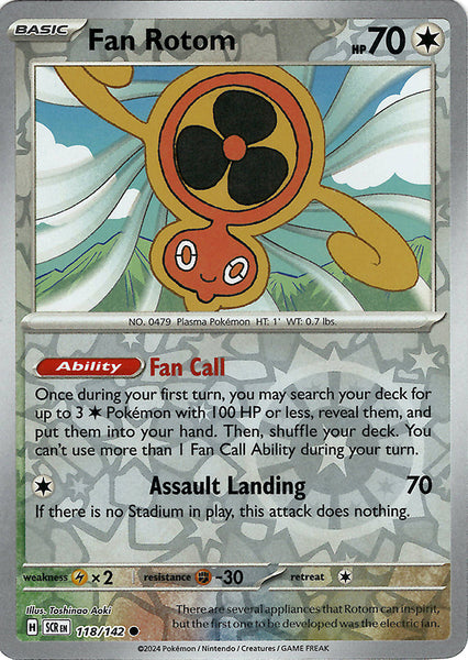 Fan Rotom (Reverse Holo)