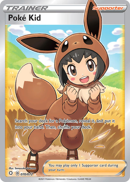 Pokemon TCG-Shining Fates-Poke Kid (Full Art)