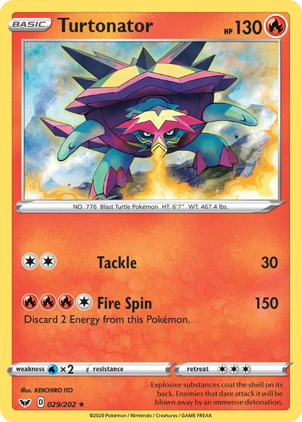 Pokemon TCG - Sword & Shield - Turtonator