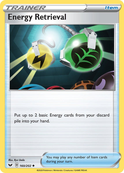 Pokemon TCG - Sword & Shield - Energy Retrieval