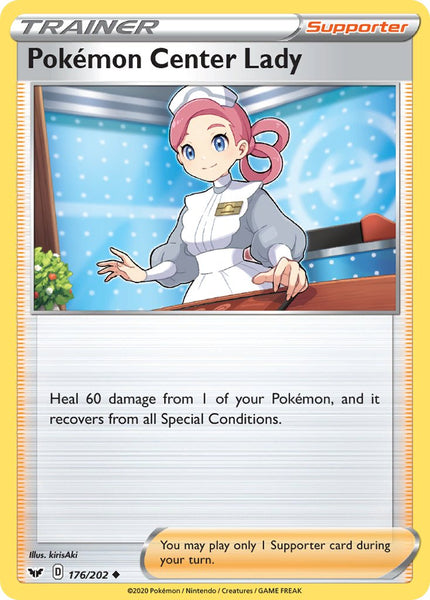 Pokemon TCG - Sword & Shield - Pokemon Center Lady