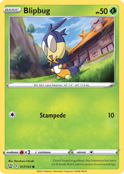 Pokemon TCG - Battle Styles - Blipbug