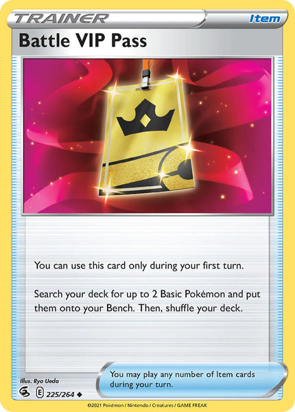 Pokemon TCG - Fusion Strike - Battle VIP Pass