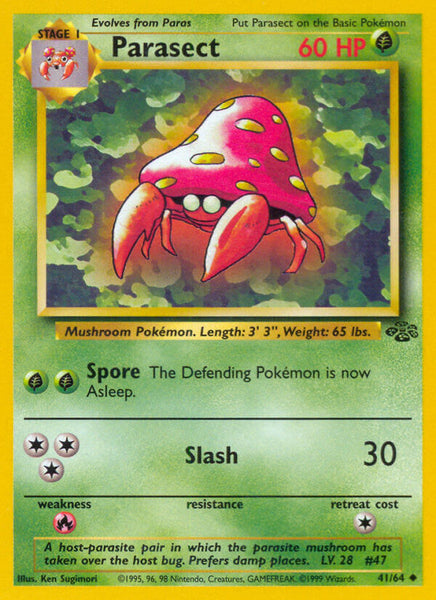 Pokemon TCG - Jungle - Parasect