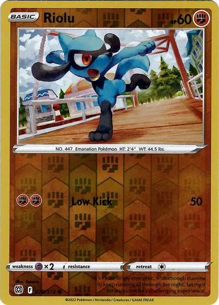 Riolu (Reverse Holos)