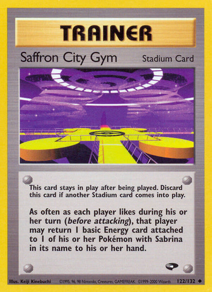 Pokemon TCG - Gym Challenge - Saffron City Gym