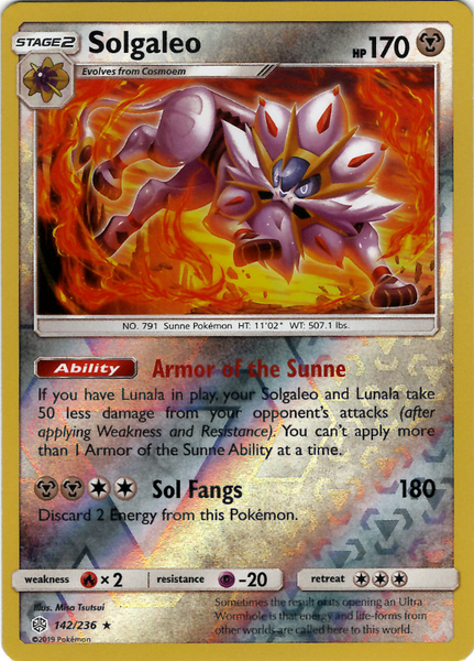 Solgaleo (Reverse Holo)