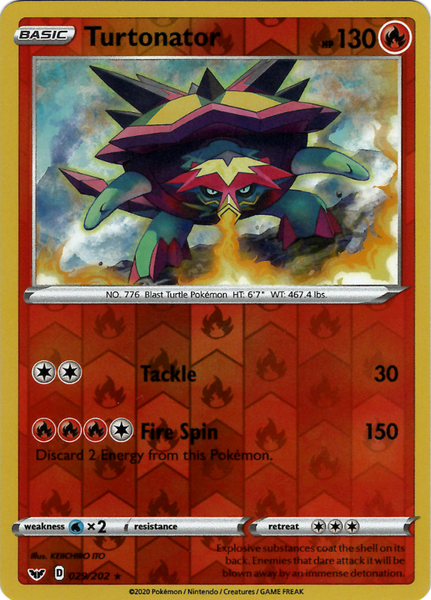 Turtonator (Reverse Holo)