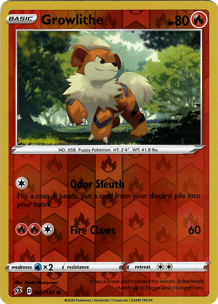 Growlithe (Reverse Holo)